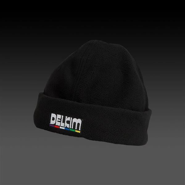 Delkim Logo Fleece Hat - Black – Anglers Corner